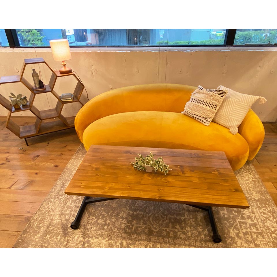 ソファBEANS 3人掛け【送料・開梱設置無料】イエロー | NOCEノーチェ 家具・インテリア通販