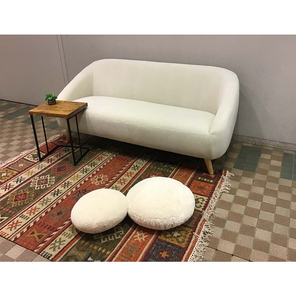 ソファALEXIA 3人掛け【送料・開梱設置無料】アイボリー | NOCEノーチェ 家具・インテリア通販